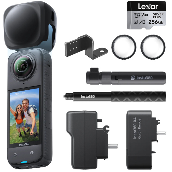 Insta360 x4 | Creator Combo package | Camera kits Cameras \ 360 Cameras ...
